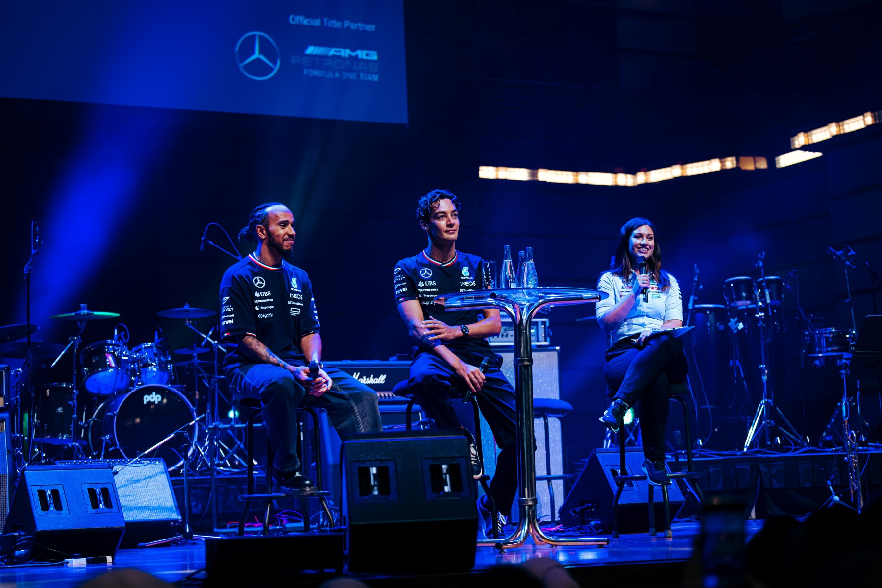 Mercedes-AMG PETRONAS F1 Team Visits PETRONAS Twin Towers for the Company's 50th Anniversary ...